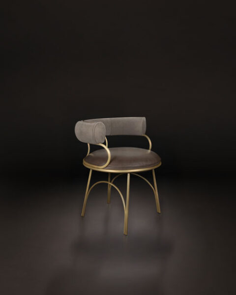 Brooklyn Dining Chair by the valuable Porus Studio