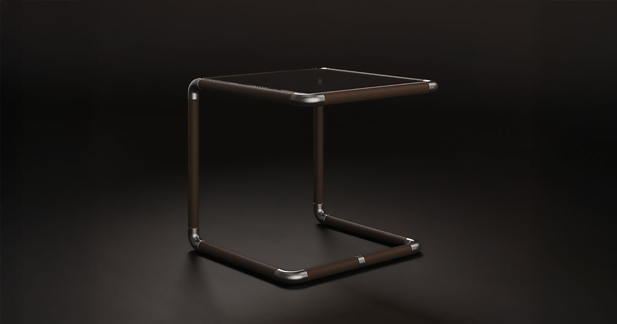 Dickson Side Table by the Breathtaking Porus Studio