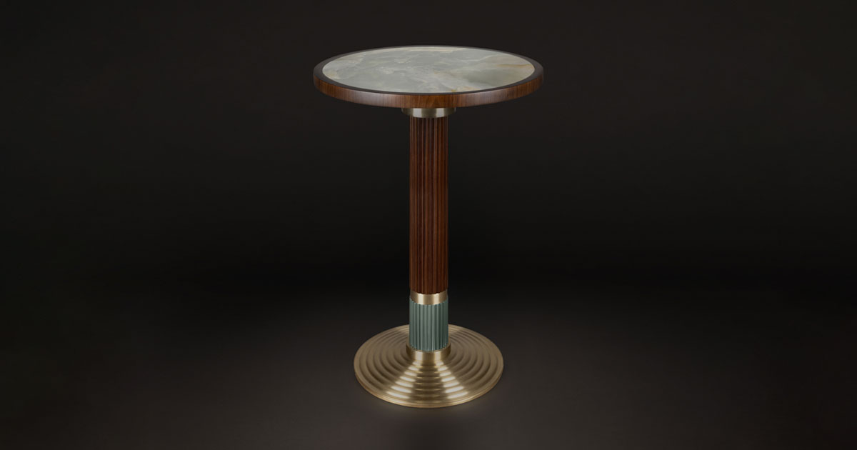 Queens Bar Table by the valuable Porus Studio