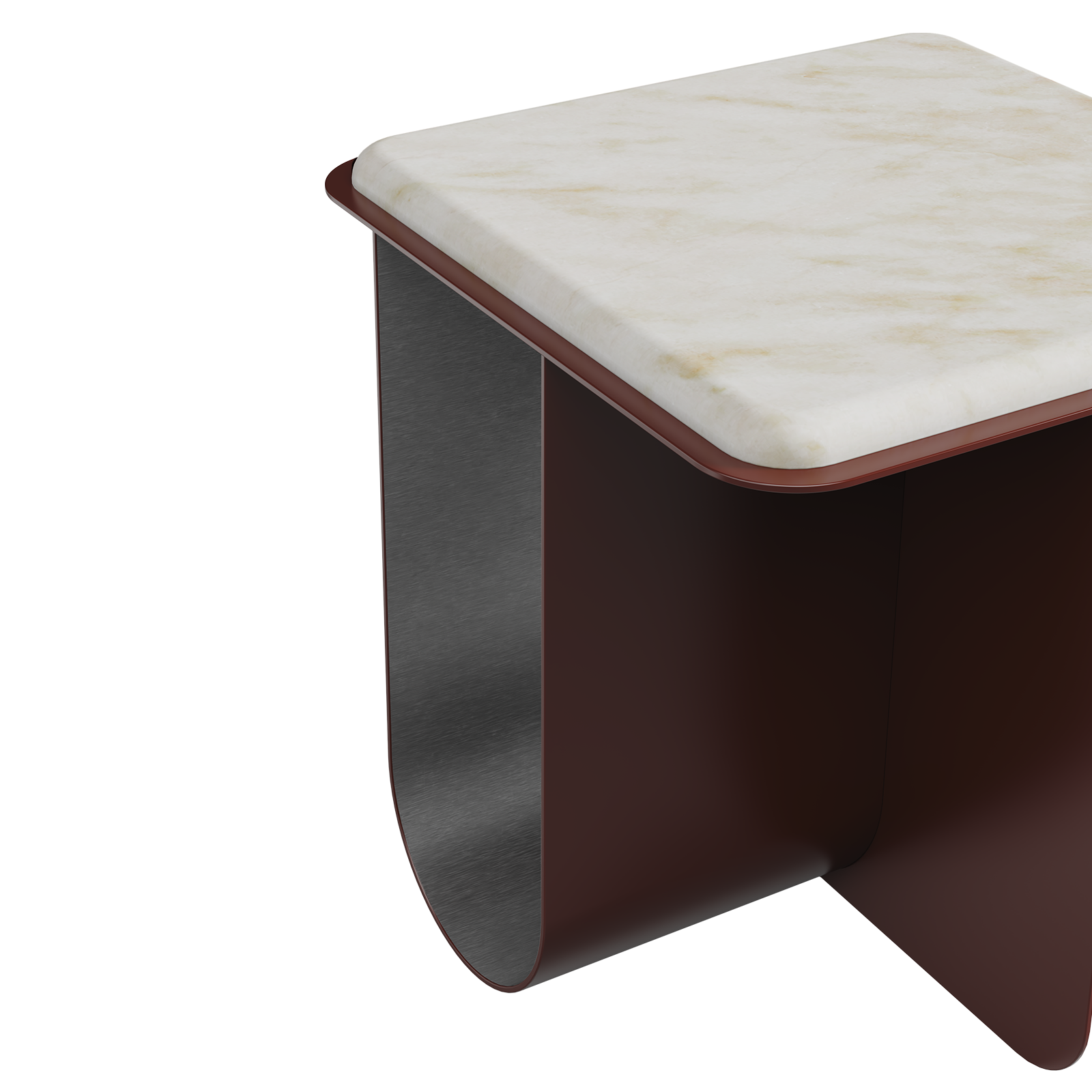 Bowery Side Table by the Breathtaking Porus Studio